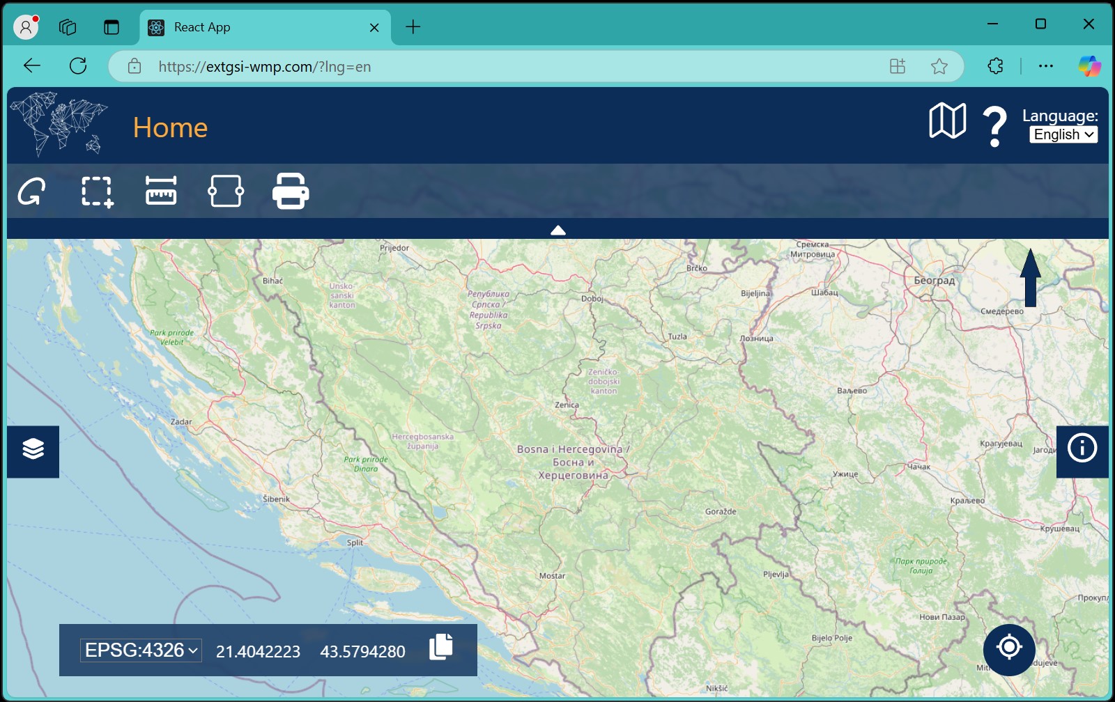 Web Map Portal | Geospatial SaaS